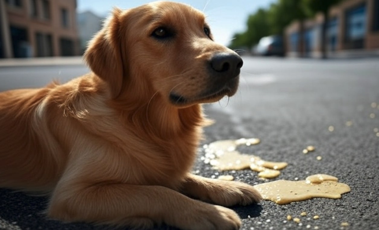 Selles glaireuses chez le chien : Causes, symptômes et traitements