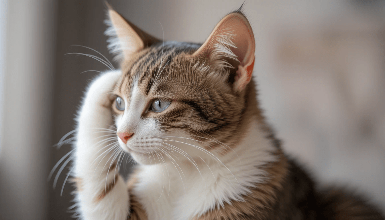 Otite chez le chat : symptômes, causes et traitements